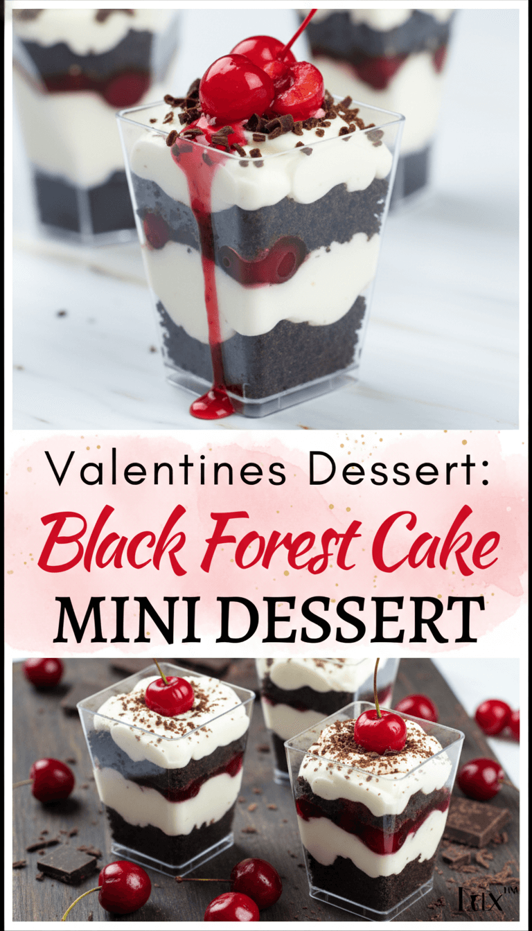 DLUX Mini Dessert Cups: Black Forest Cake – Tasty By Nora