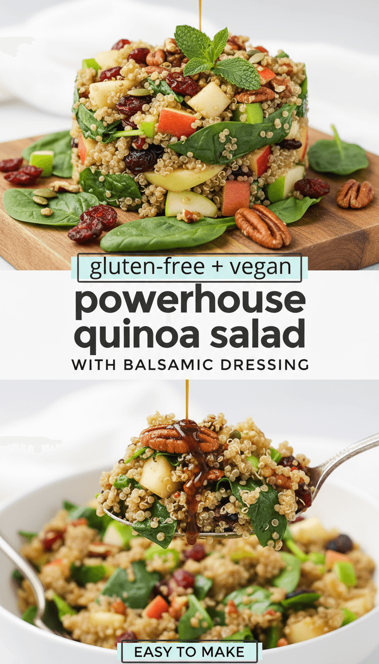Powerhouse Quinoa Salad – Tasty By Nora
