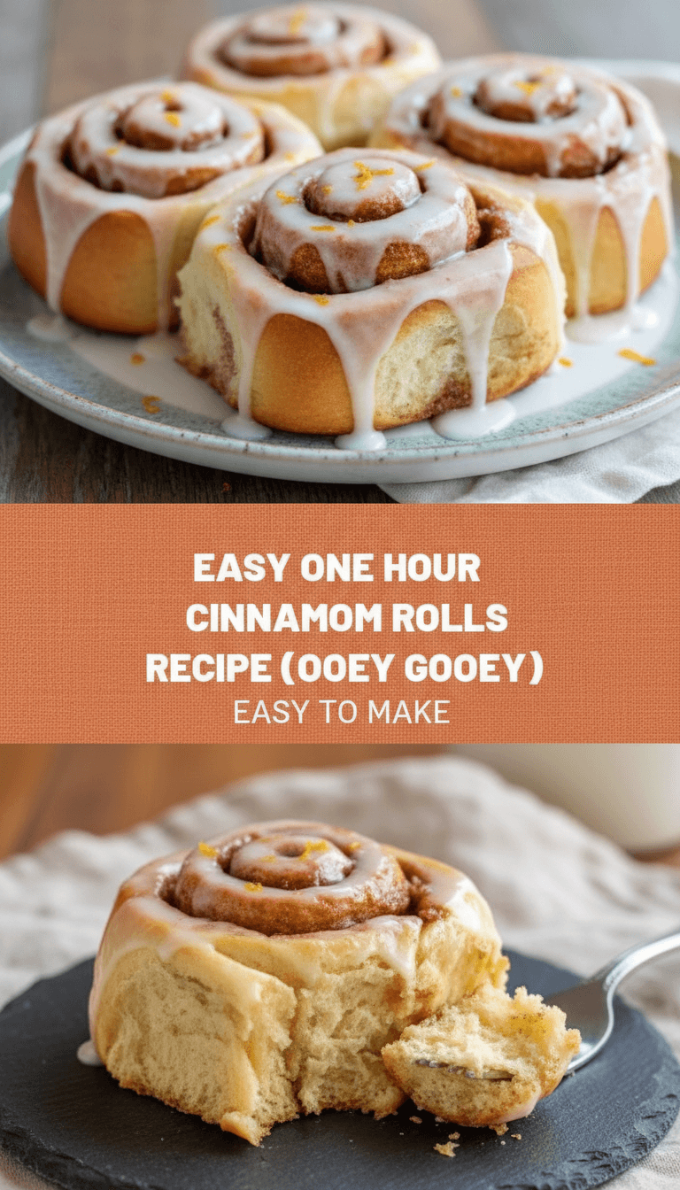 Easy One Hour Cinnamon Rolls Recipe – Tasty By Nora